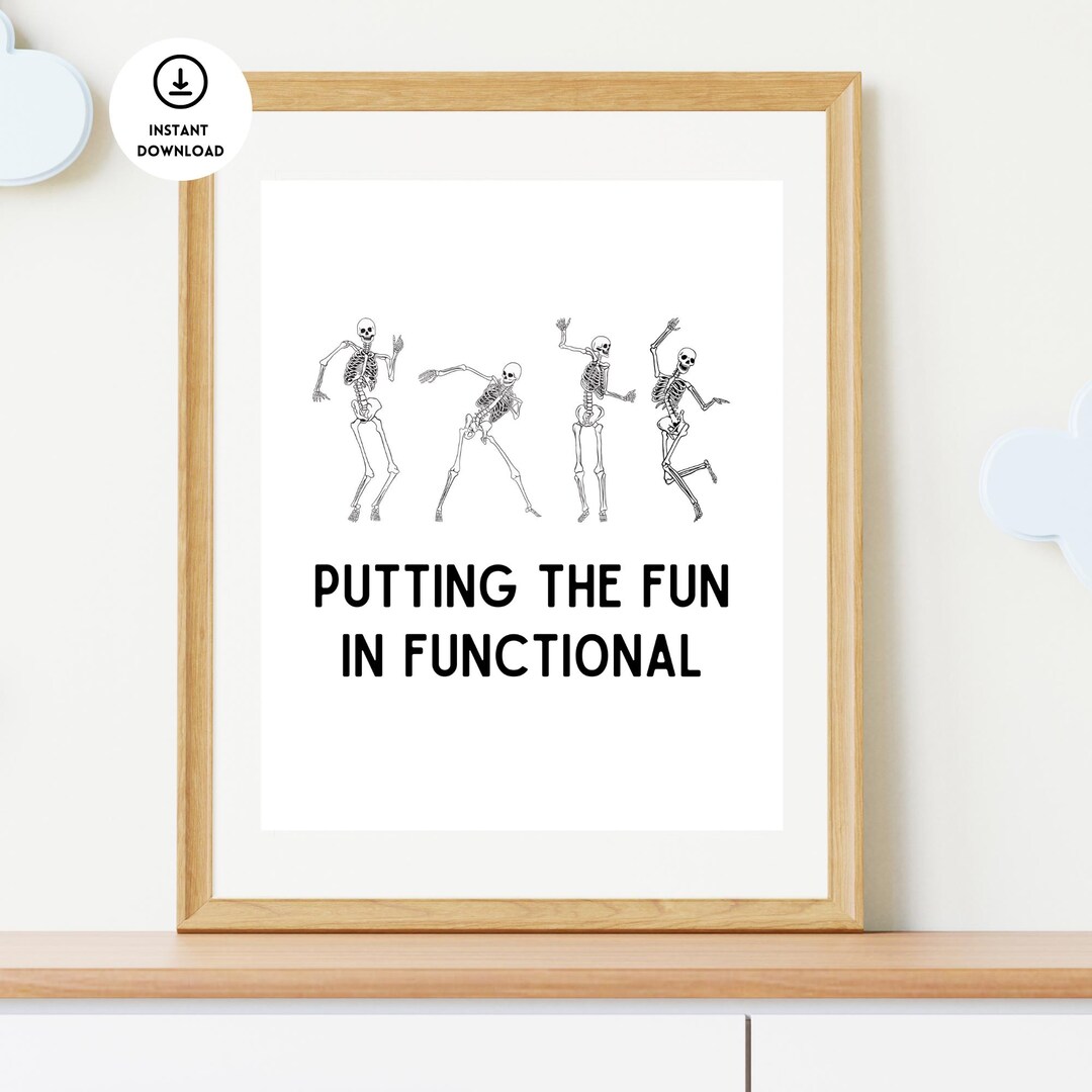 Halloween Occupational Therapy Poster, Funny Occupational Therapy ...