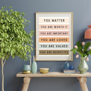 6 Boho Speech Room Posters, Speech Therapy Posters, Speech Classroom ...