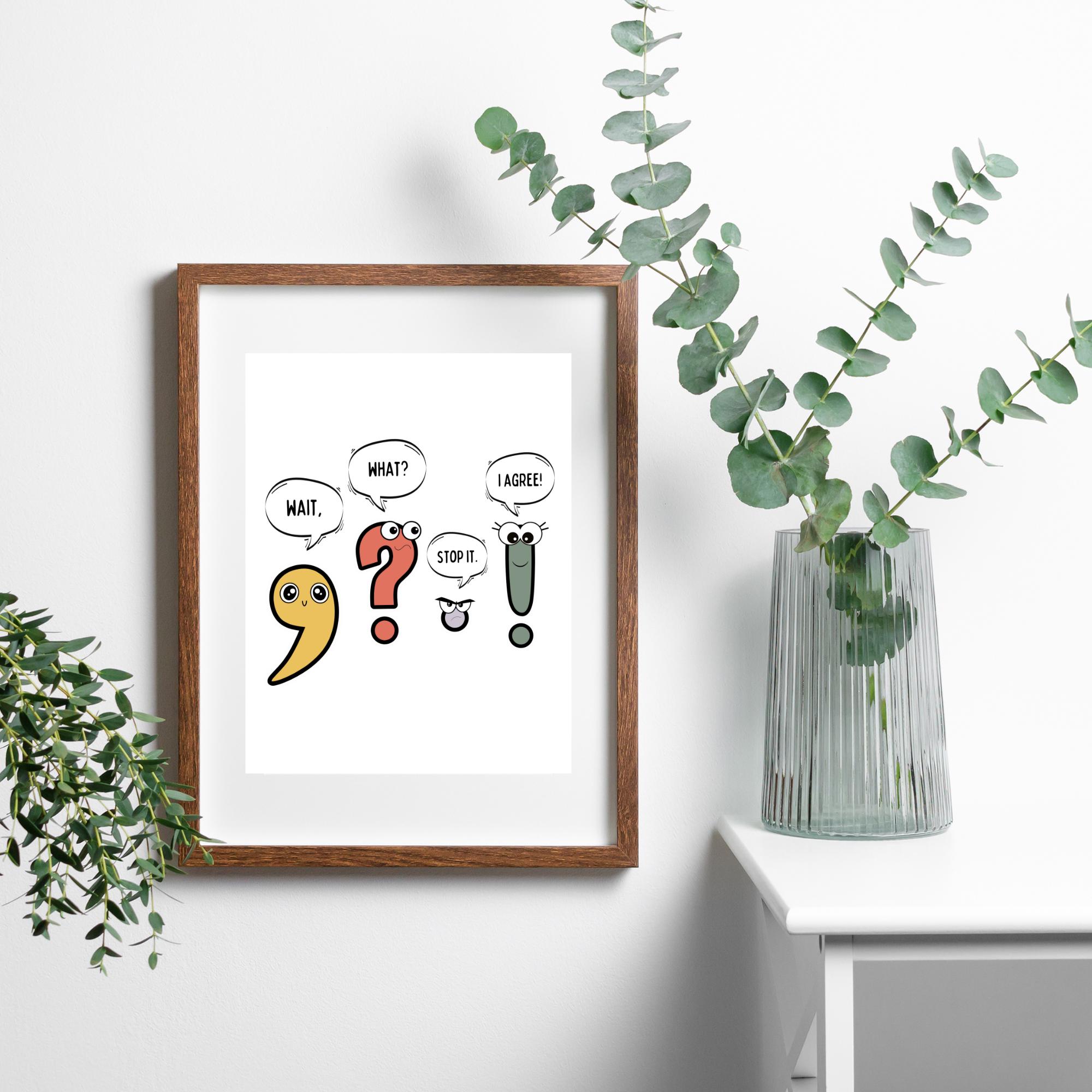 Grammer Poster, Grammar Classroom Poster, Punctuation Poster, Grammar ...