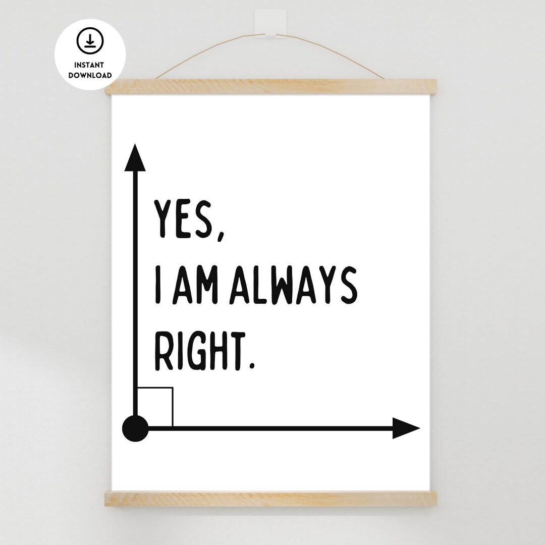 Funny Math Poster, Math Classroom Decor, Math Classroom Poster, Teacher ...