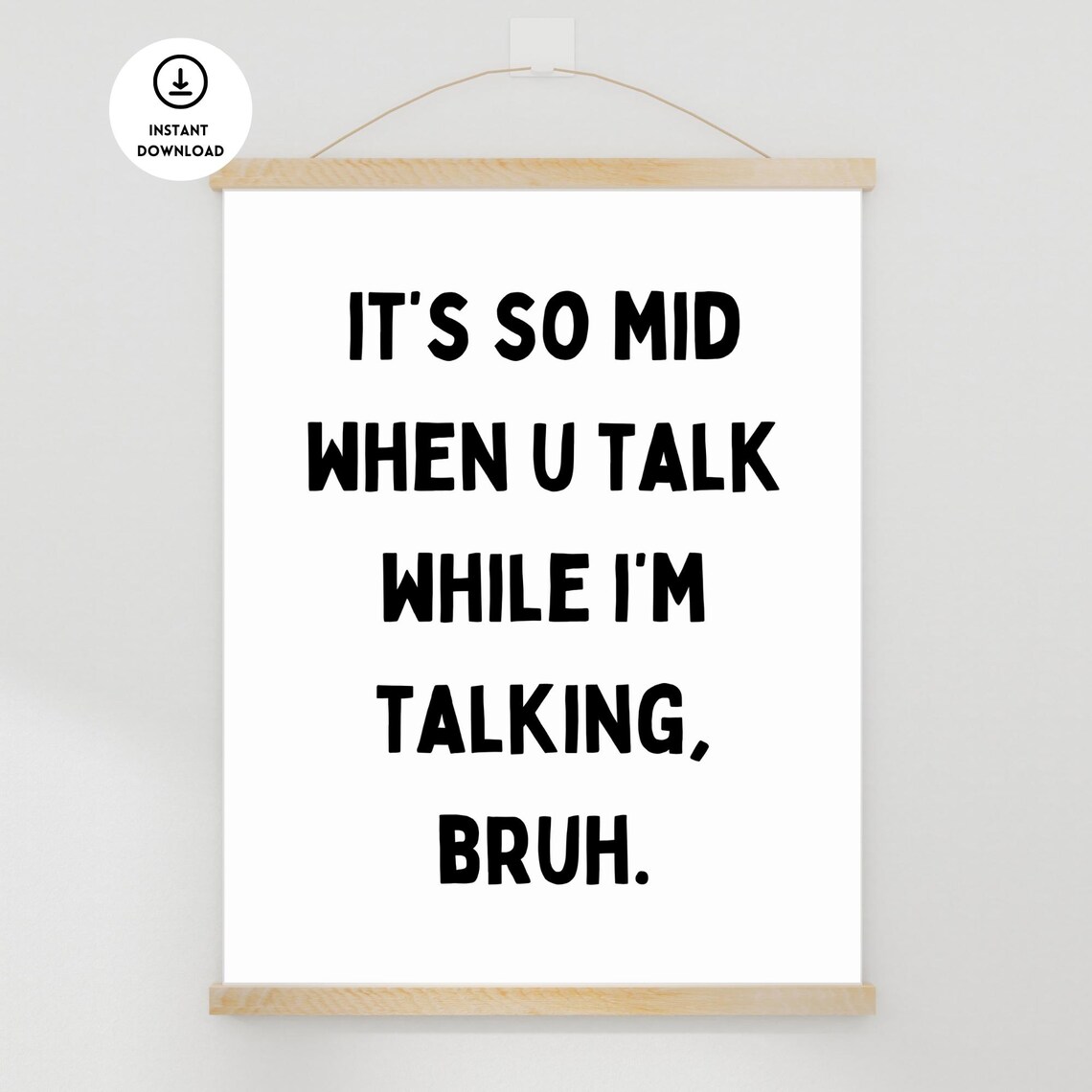 Funny Classroom Poster, Middle School Wall Art, Funny Classroom Rules ...
