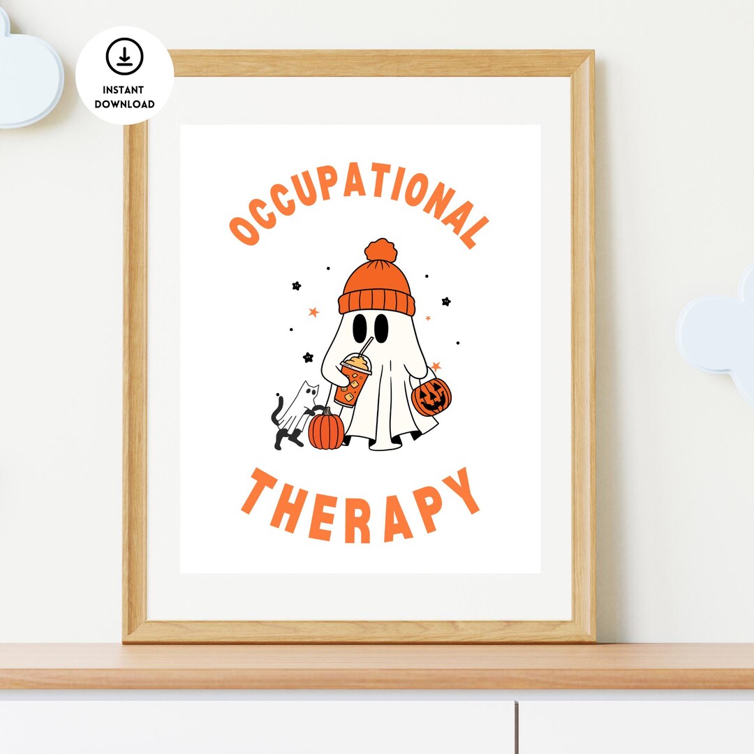 Halloween Occupational Therapy Poster, Fall Occupational Therapy ...