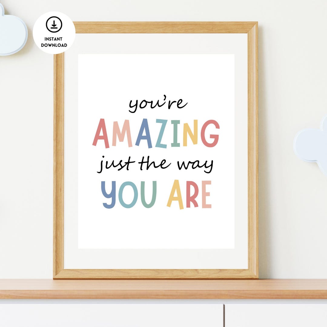 Kids Affirmation Poster, Playroom Poster, Homeschool Poster, Homeschool ...