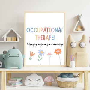 Occupational Therapy Poster, Occupational Therapy, Occupational Therapy ...