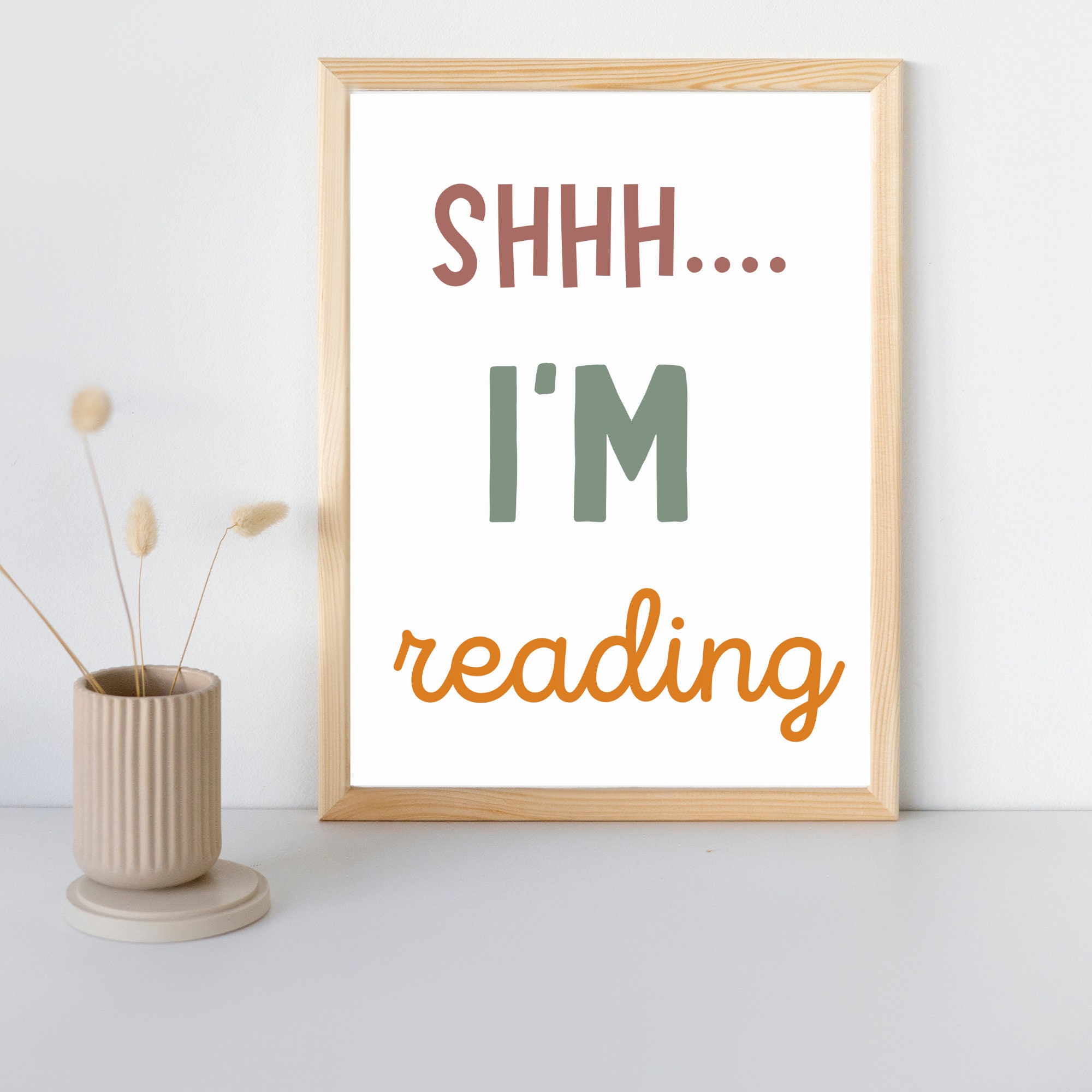 Reading Corner Poster Bundle, 6 Reading Corner Signs, Reading Quotes ...