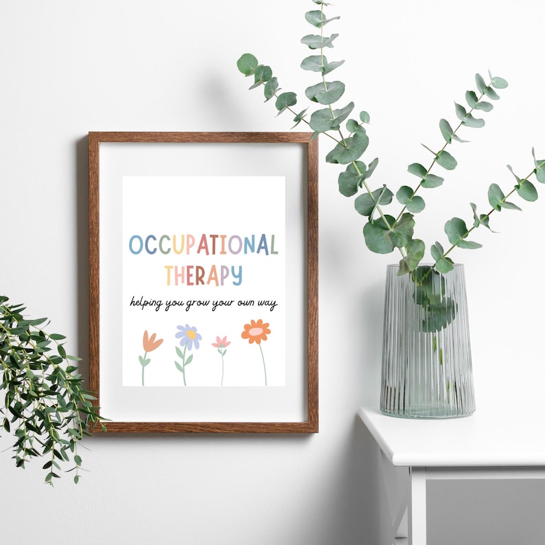 Occupational Therapy Poster, Occupational Therapy, Occupational Therapy ...