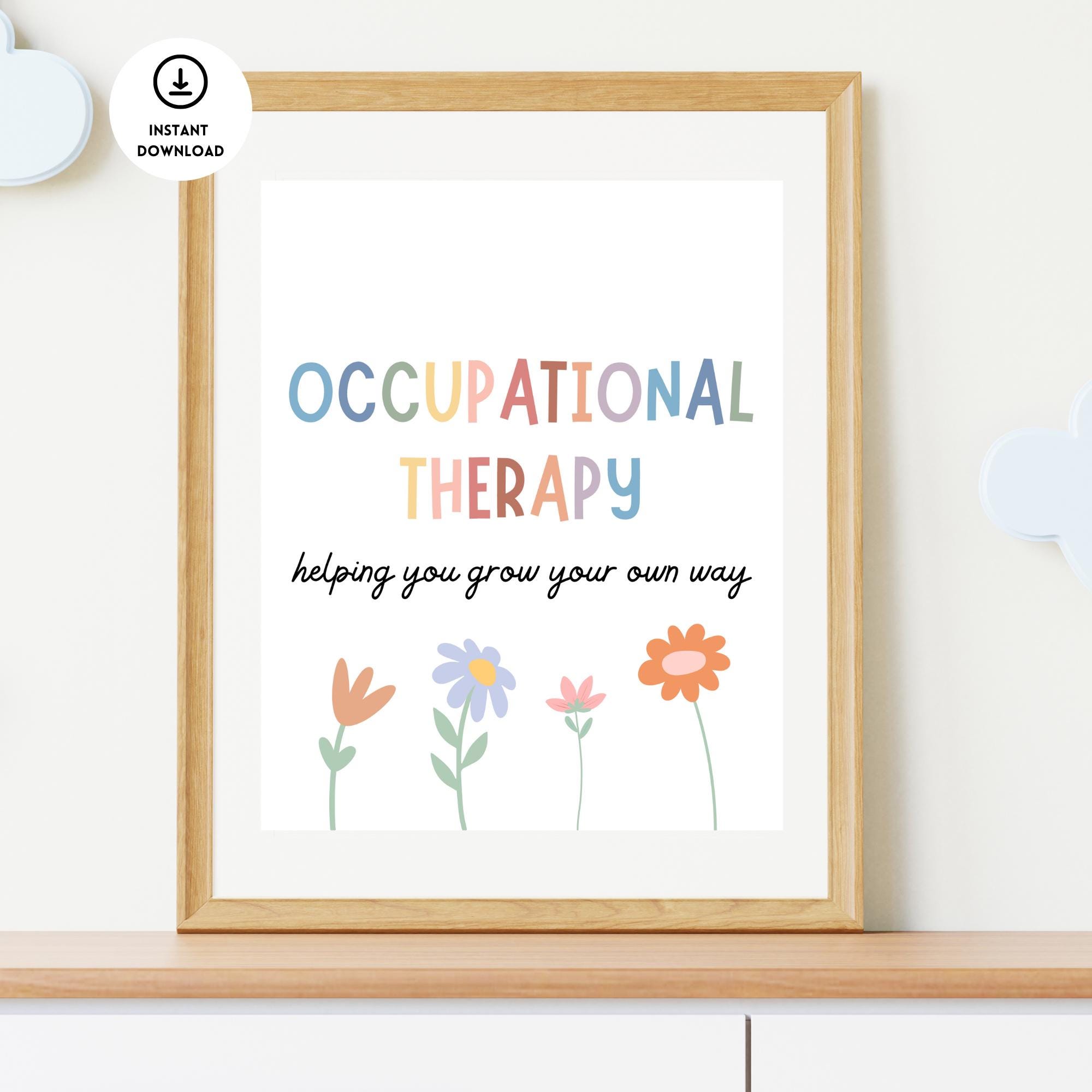Occupational Therapy Poster, Occupational Therapy, Occupational Therapy ...
