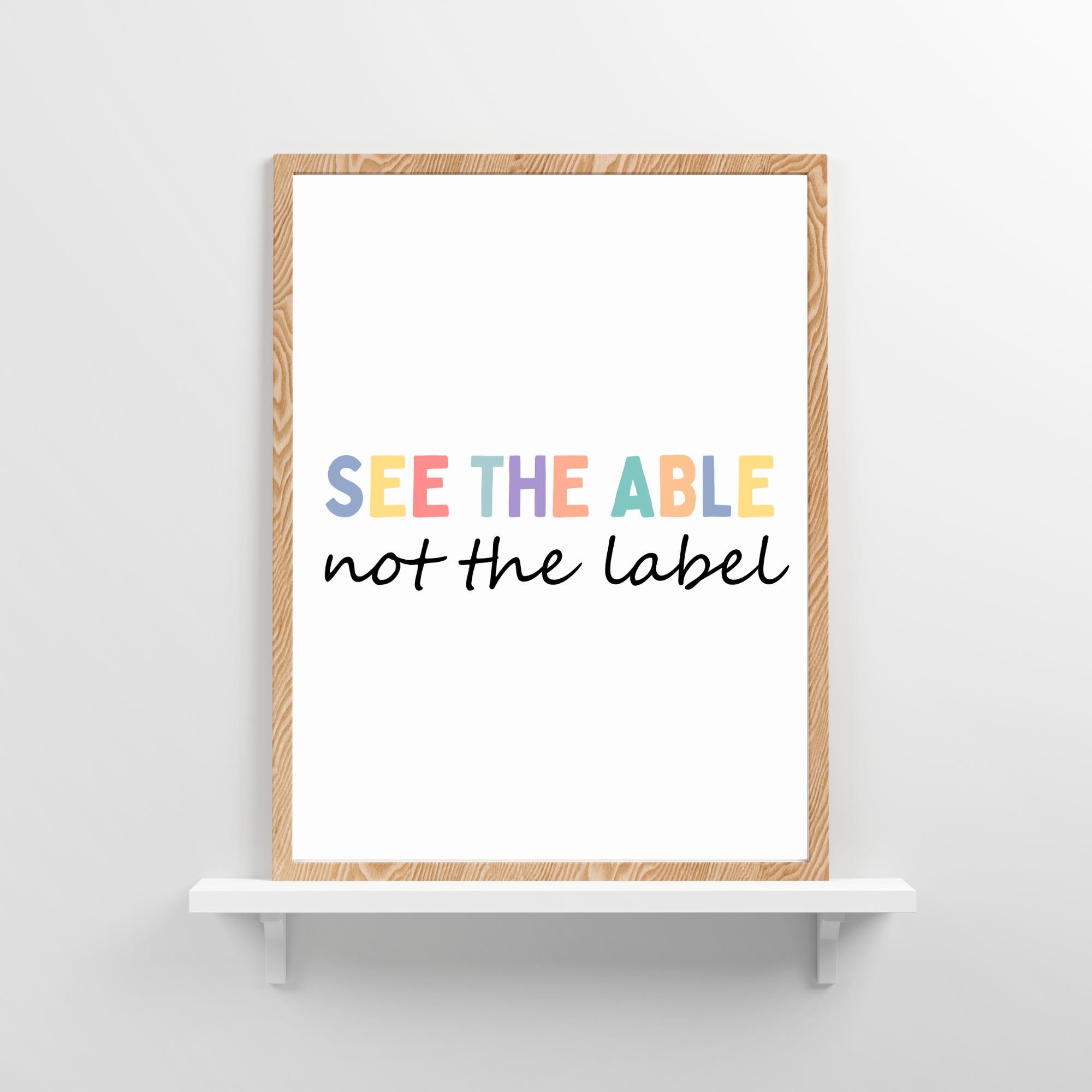 Special Education Poster, Autism Awareness Poster, Neurodiversity ...