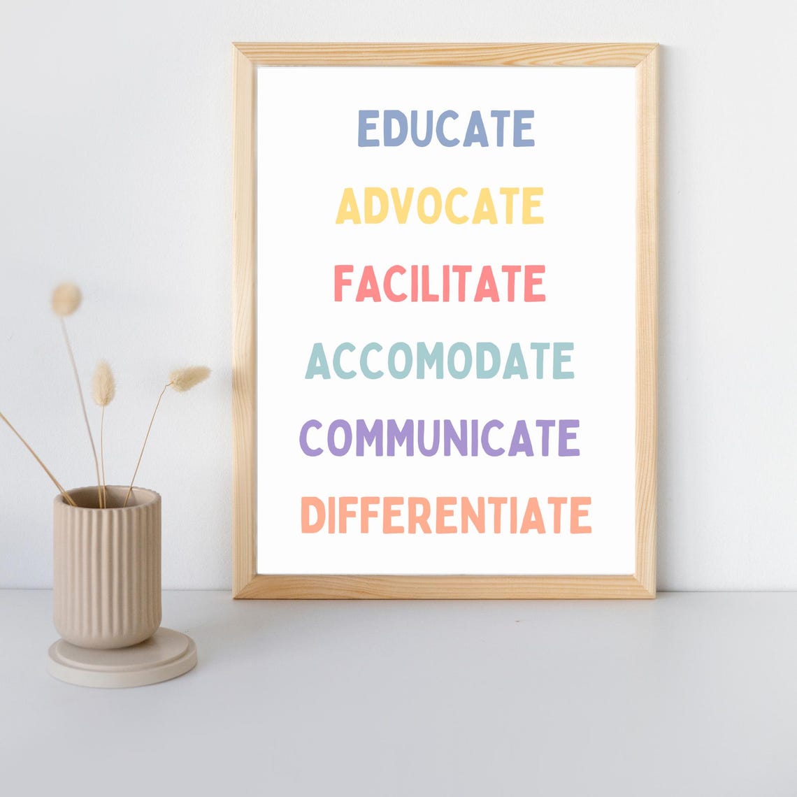 Special Education Teacher Poster, SPED Teacher, Special Education ...