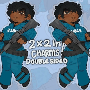Resident Evil Leon Kennedy & Carlos X Y2K Charms PREORDER - Etsy