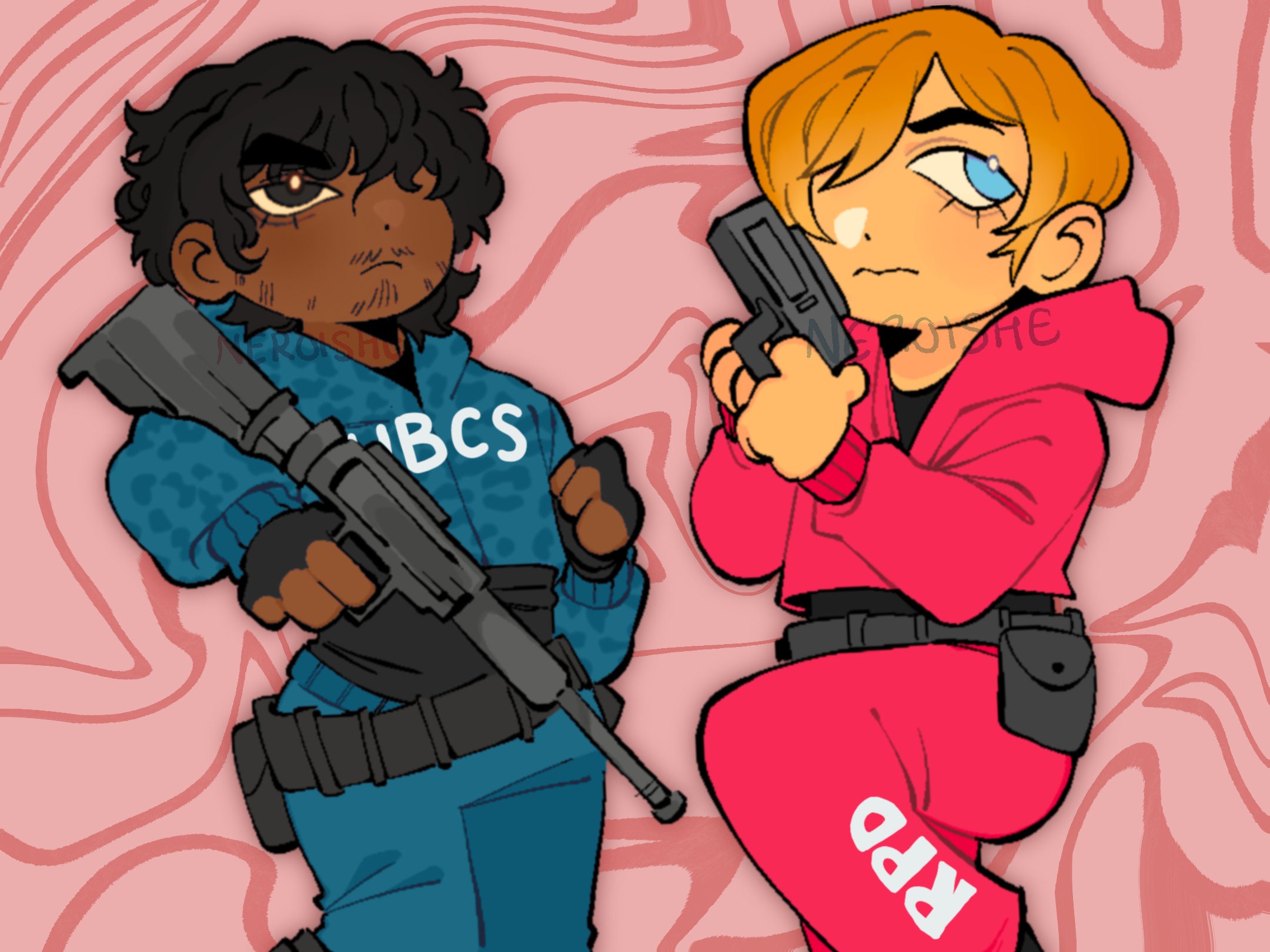 Resident Evil Leon Kennedy & Carlos X Y2K Charms PREORDER - Etsy