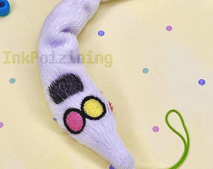 Spamton Deltarune Worm on A String Keychain and Bracelet - Etsy