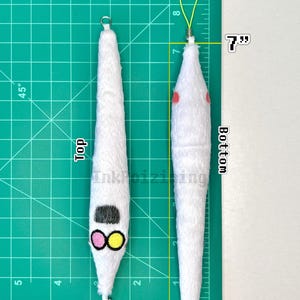 Spamton Deltarune Worm on A String Keychain and Bracelet - Etsy