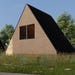 Small 15x15 Cabin House Plans: 150 SF Tiny Cottage (PDF Blueprint) - Etsy