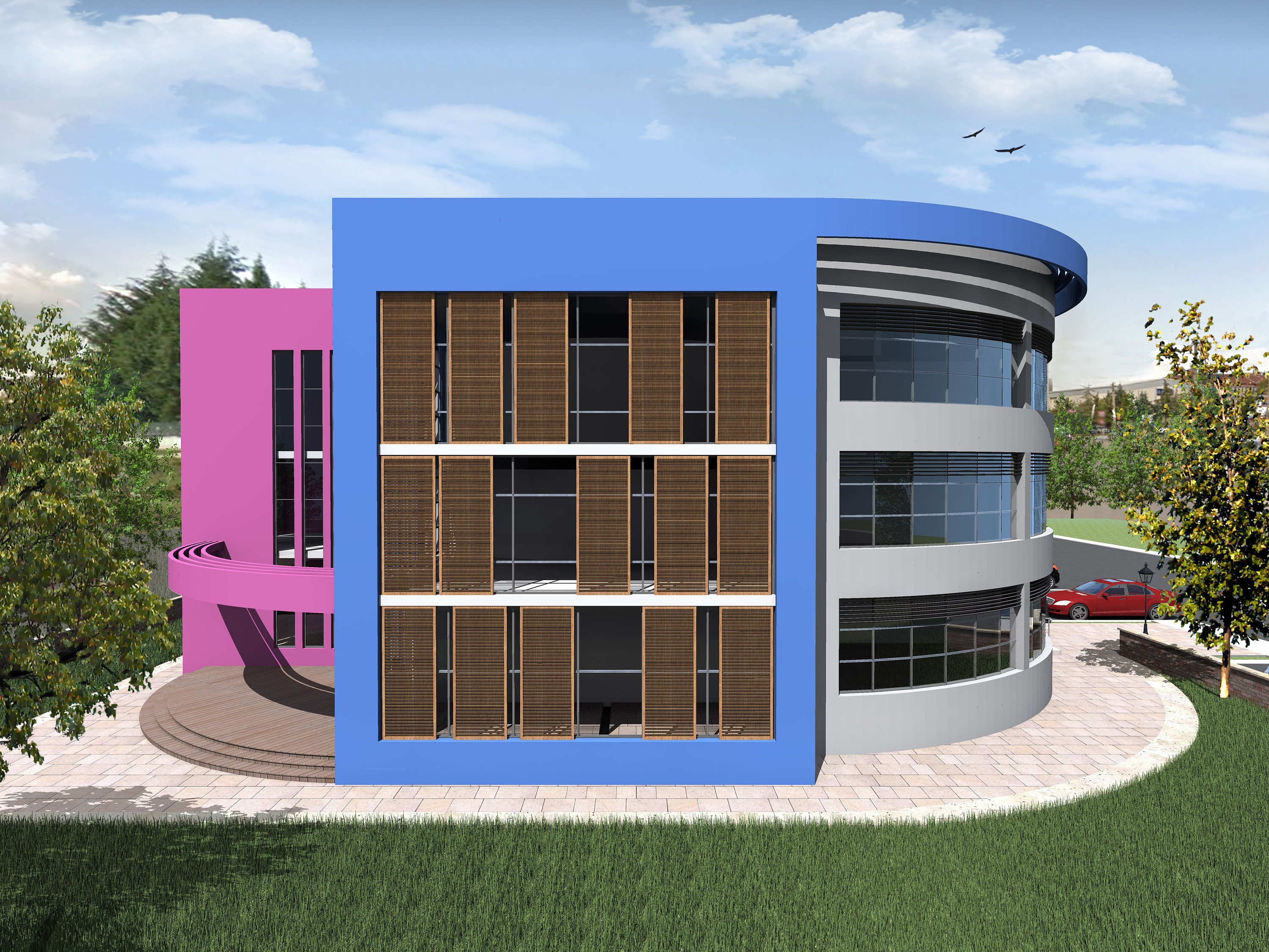 Pre School 456 Square Meters,high Capacitypdf Blueprint,architectural ...