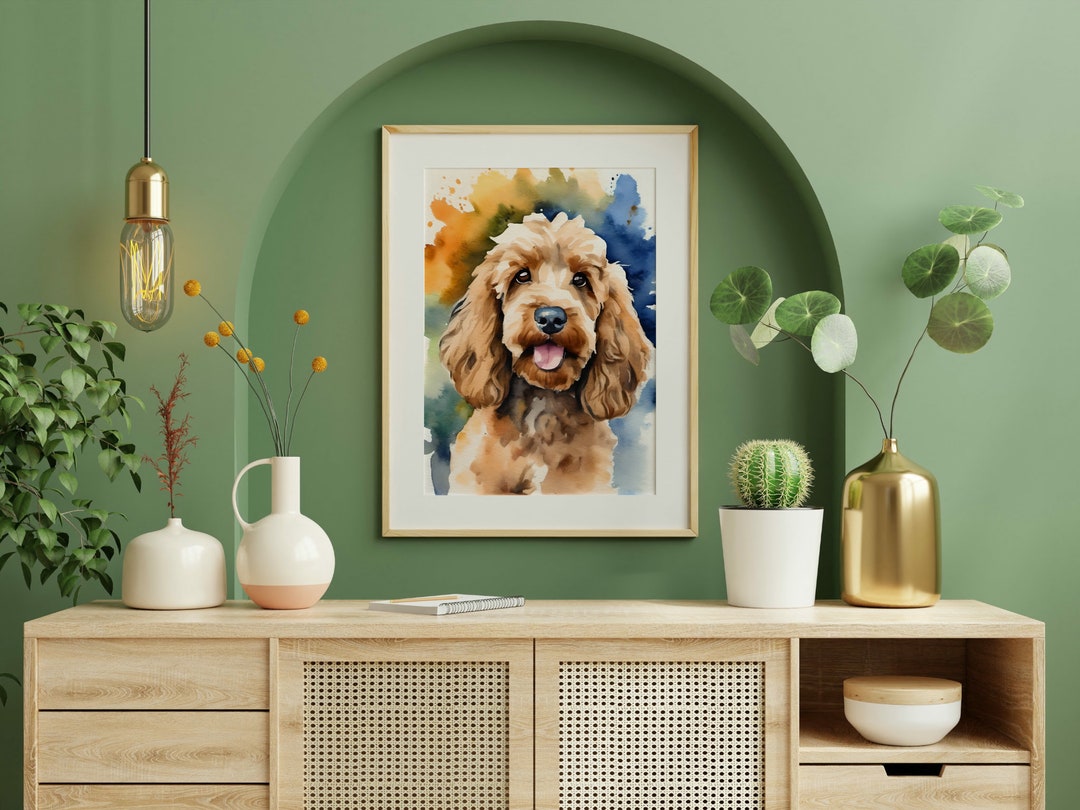 Cockapoo Wall Art With Instant Download - Etsy