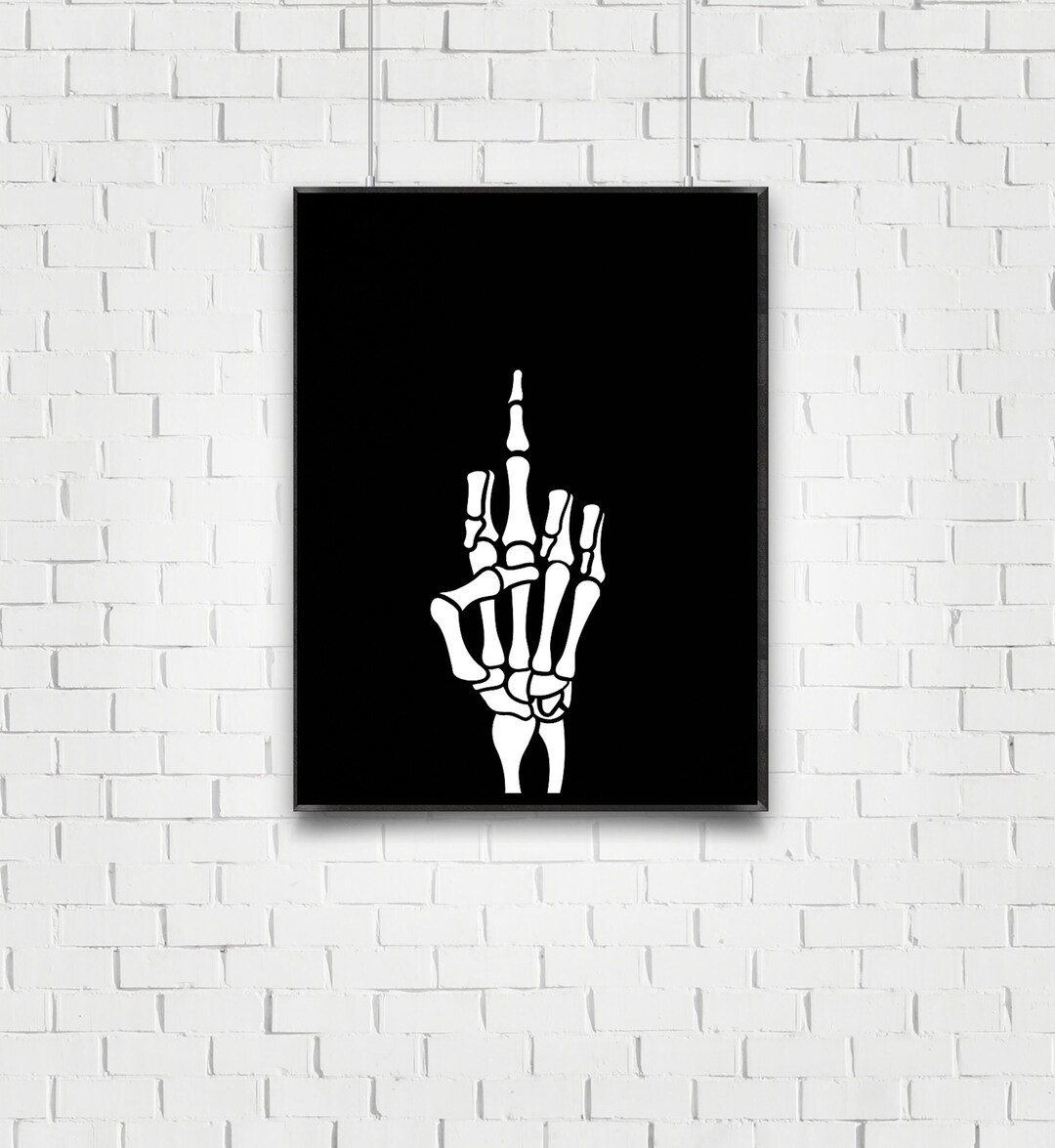 Halloween Skeleton Hand, Middle Finger Halloween, Funny Halloween ...