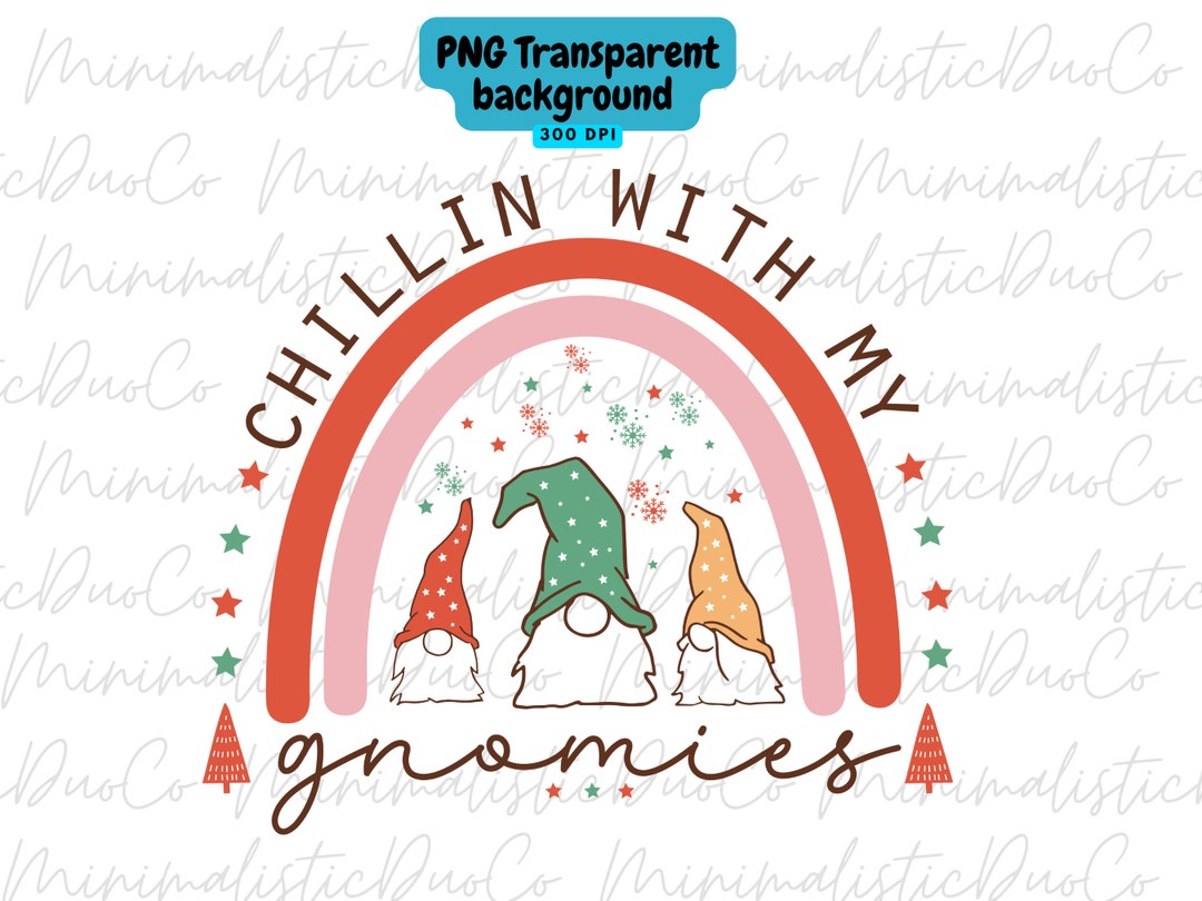Christmas PNG, PNG Christmas Design, PNG Gnomes Christmas, Sublimation ...