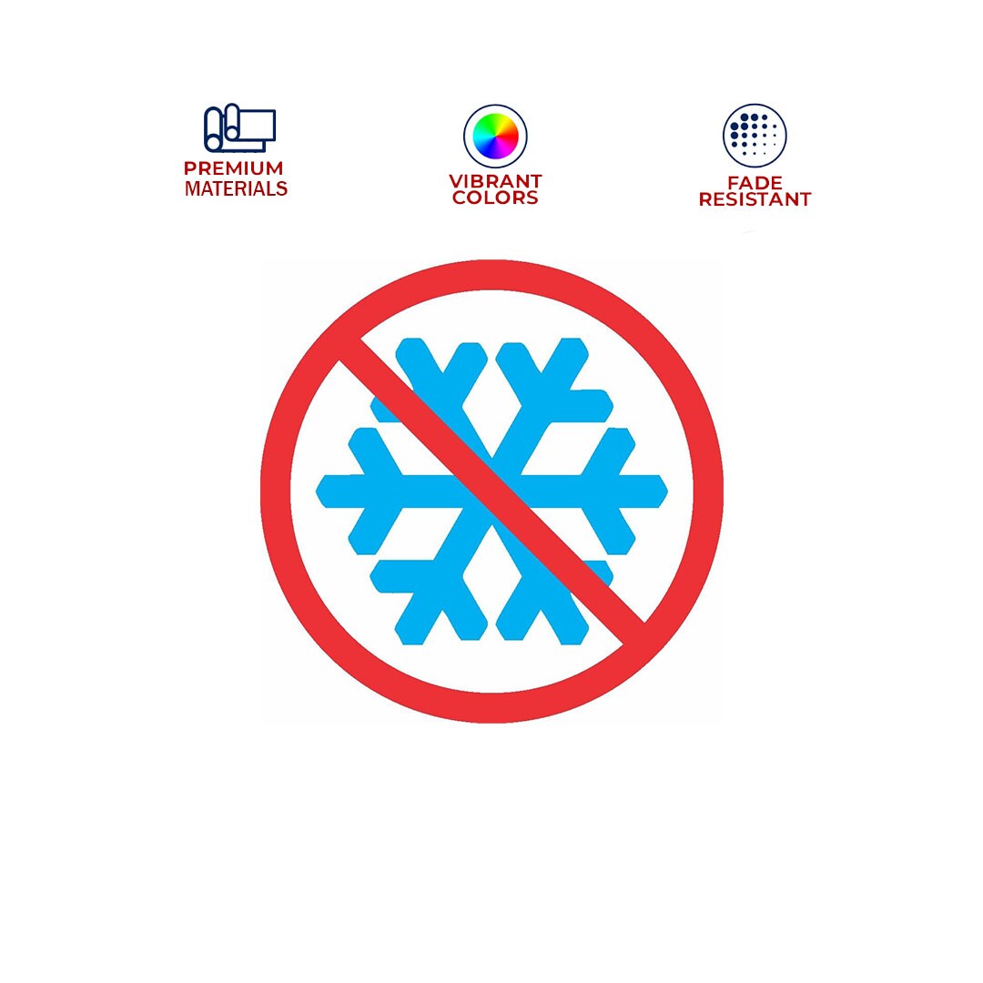 No Snowflakes Pro Trump 2024 Decal Sticker 3x3 - Etsy