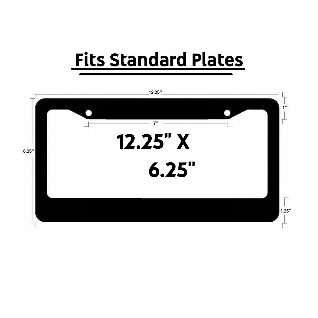 Hella Slow Frame License Plate Jdm License Frame FOR Car, Truck, SUV ...