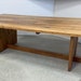 Dining Table, 9'x4' Built With 100-year Old, Reclaimed Chestnut Wood ...