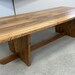 Dining Table, 9'x4' Built With 100-year Old, Reclaimed Chestnut Wood ...