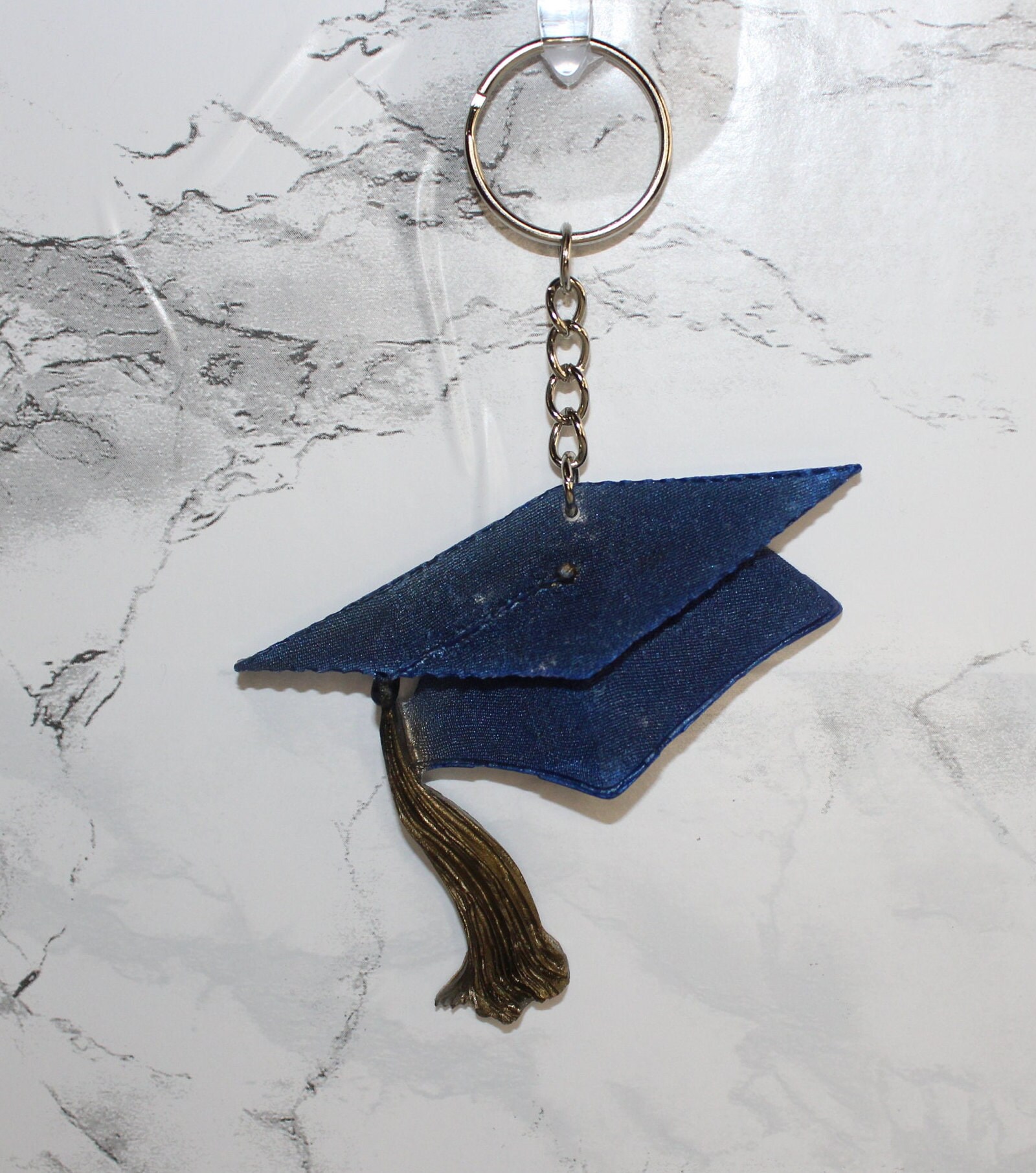 Graduation Cap Keychain - Etsy