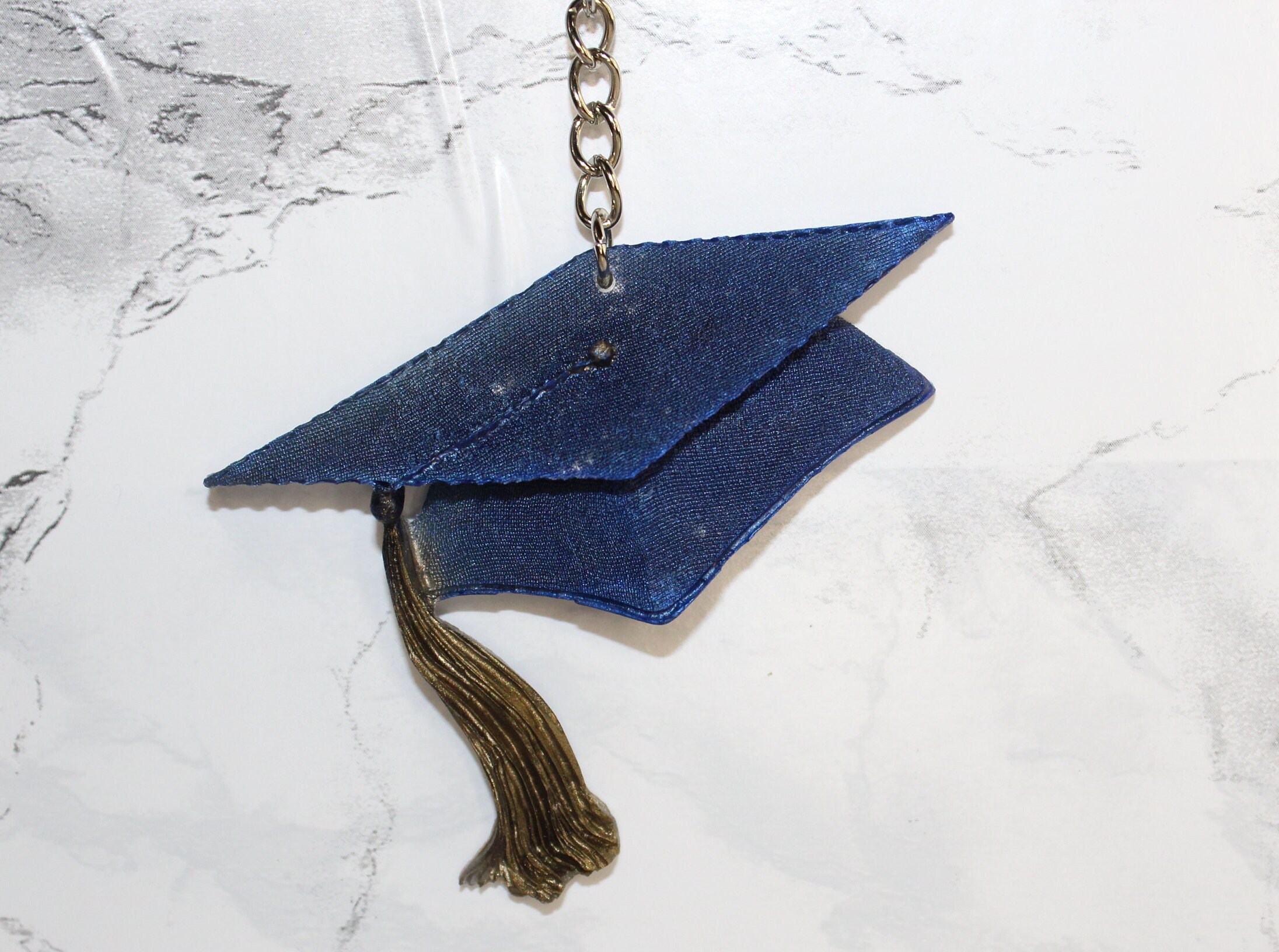 Graduation Cap Keychain - Etsy