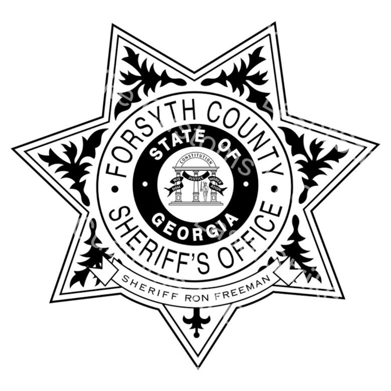 Forsyth County Sheriff's Office SVG - Etsy