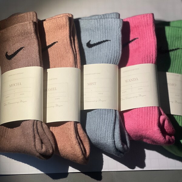 Custom Nike Socks - Etsy