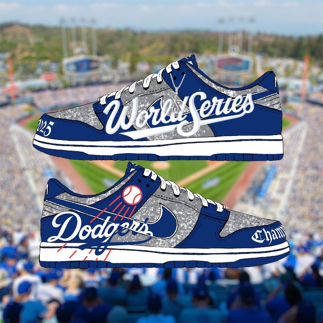 Dodgers World Series 2025 Dunks - Etsy