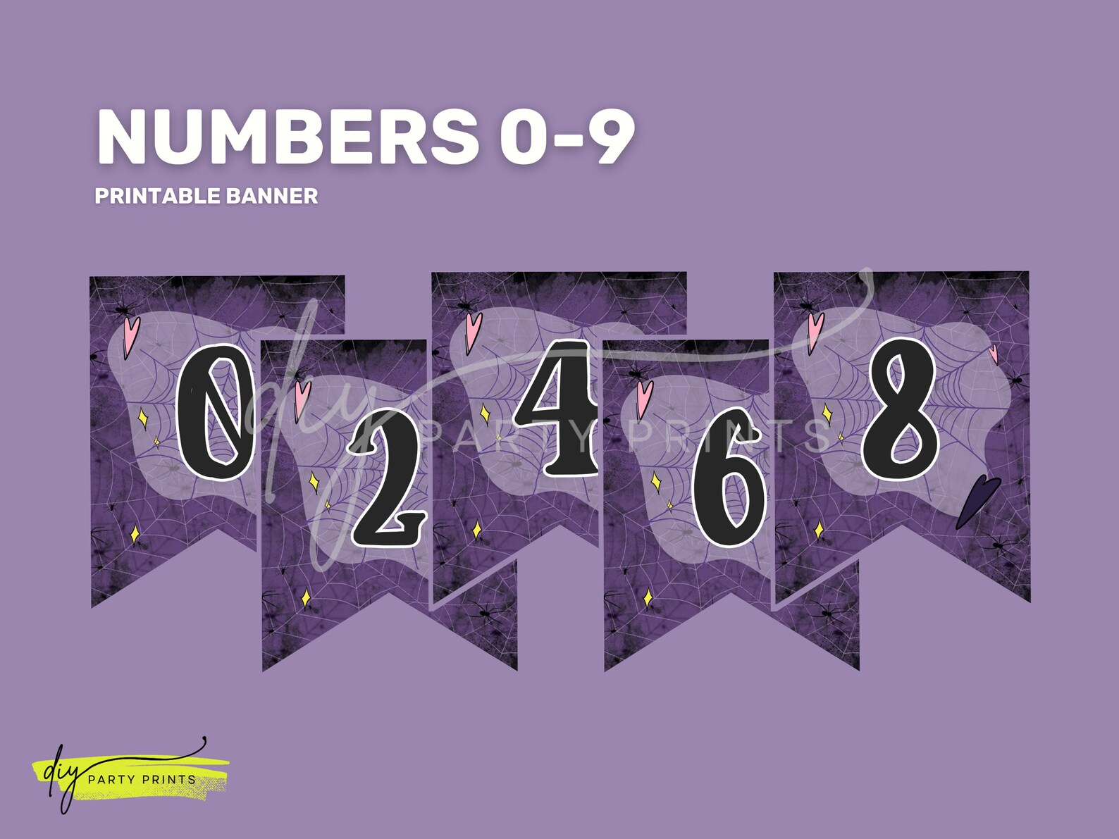 Digital Wednesday Addams Banner Birthday Party Party Decor - Etsy