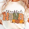 Bundle Pumpkin Nana PNG – Fall Grandma Sublimation Designs , Plaid ...