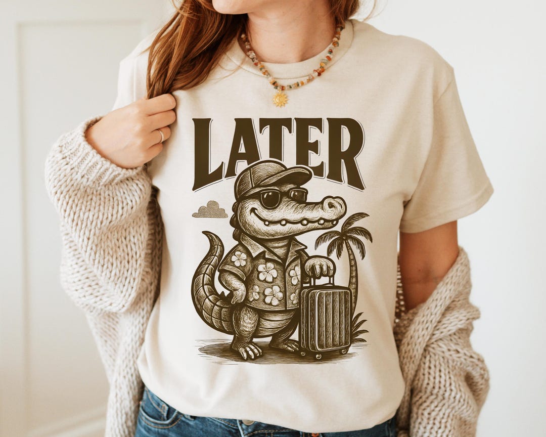 Later Gator PNG, Sarcastic PNG, Funny Alligator PNG, Later Alligator ...