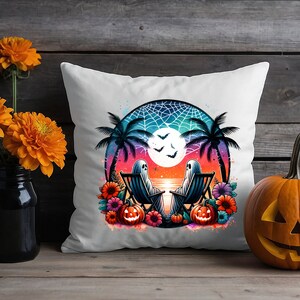 Halloween Couples Chairs Clipart, Ghost PNG, Halloween PNG, Watercolor ...