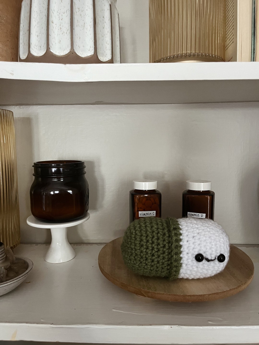 Crocheted Chill Pill Stress Ball - Etsy