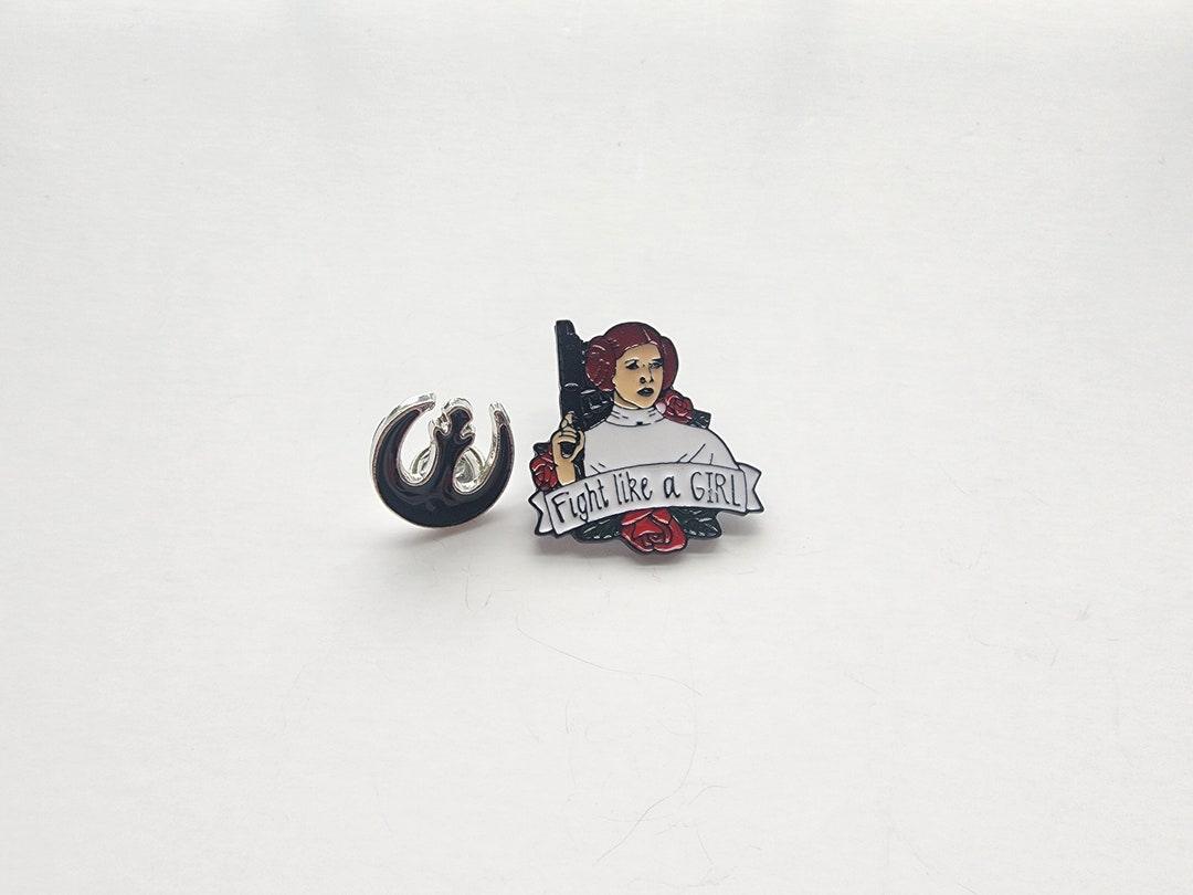 Star Wars Enamel Pins Princess Leia Enamel Pin Rebel Enamel Pin - Etsy