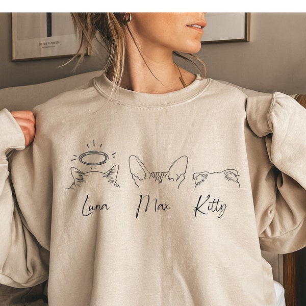 Hoodie With Ears - Etsy