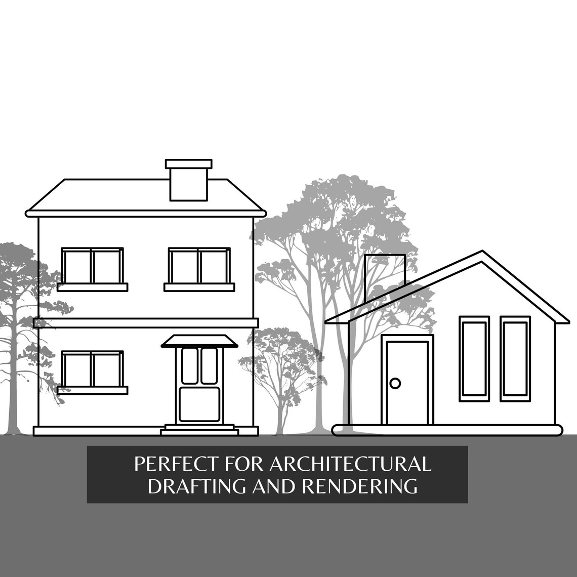 Bäume SVG & Pngs Wald Baum SVG Wald Clipart 37 Wald Silhouetten Für ...