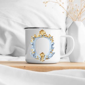 Blue Rococo Frames Clipart - 24 Pngs Antique Vintage Frames - Picture ...