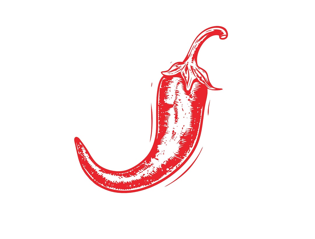 Chili SVG Chili Pepper Png Hot Pepper Svg Gardening Hot Sauce Pepper ...