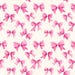 Pink Bows Seamless Pattern JPG – Coquette Girly Digital Blush Ribbon ...