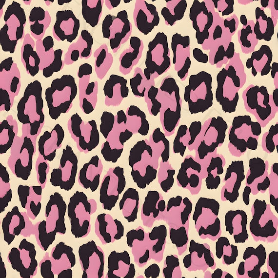 Pink Animal Print Digital Pink Animal Pattern Digital Print Lycra