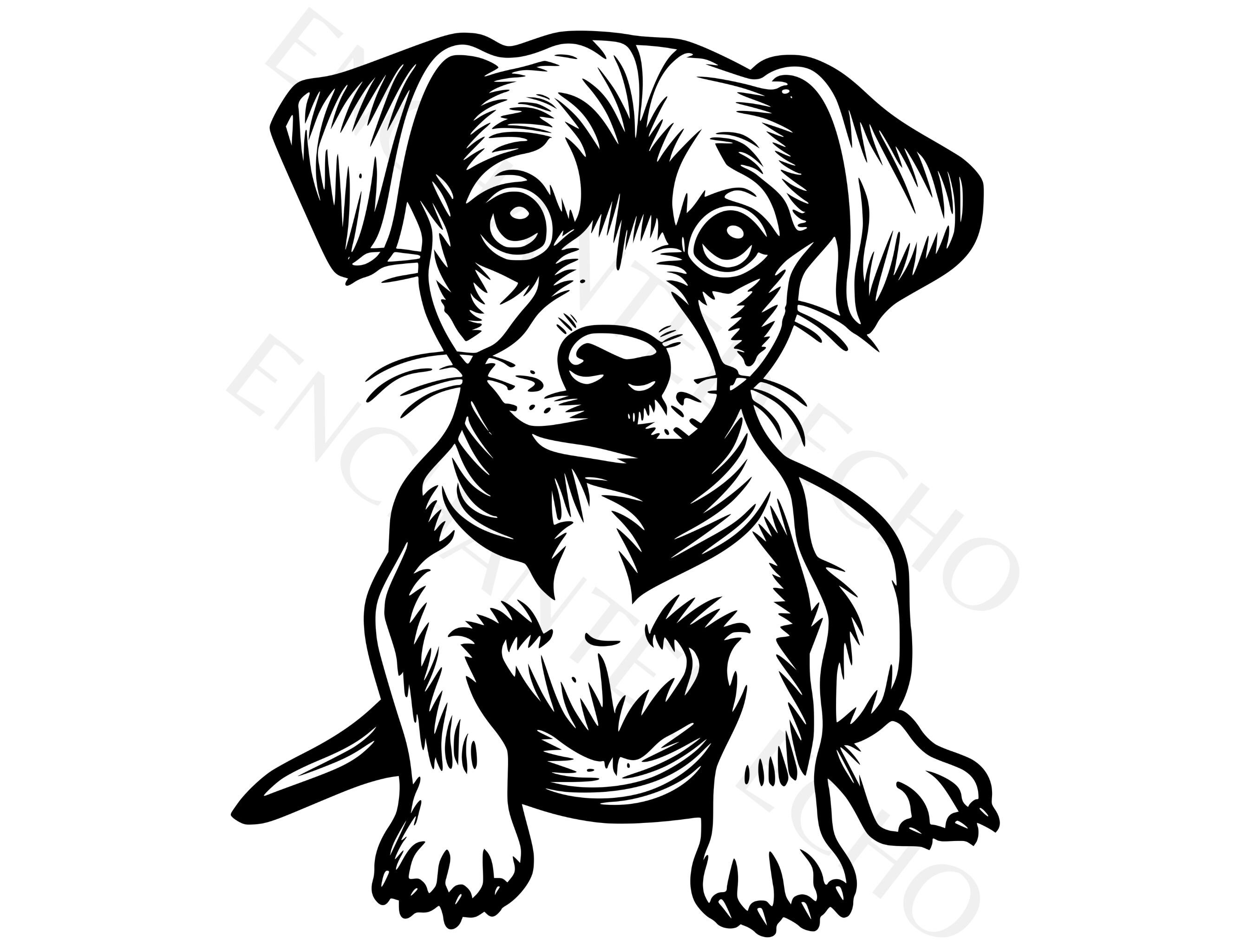 Chiweenie SVG and PNG Set Cute Chiweenie Puppy Png, Chihuahua Cipart ...