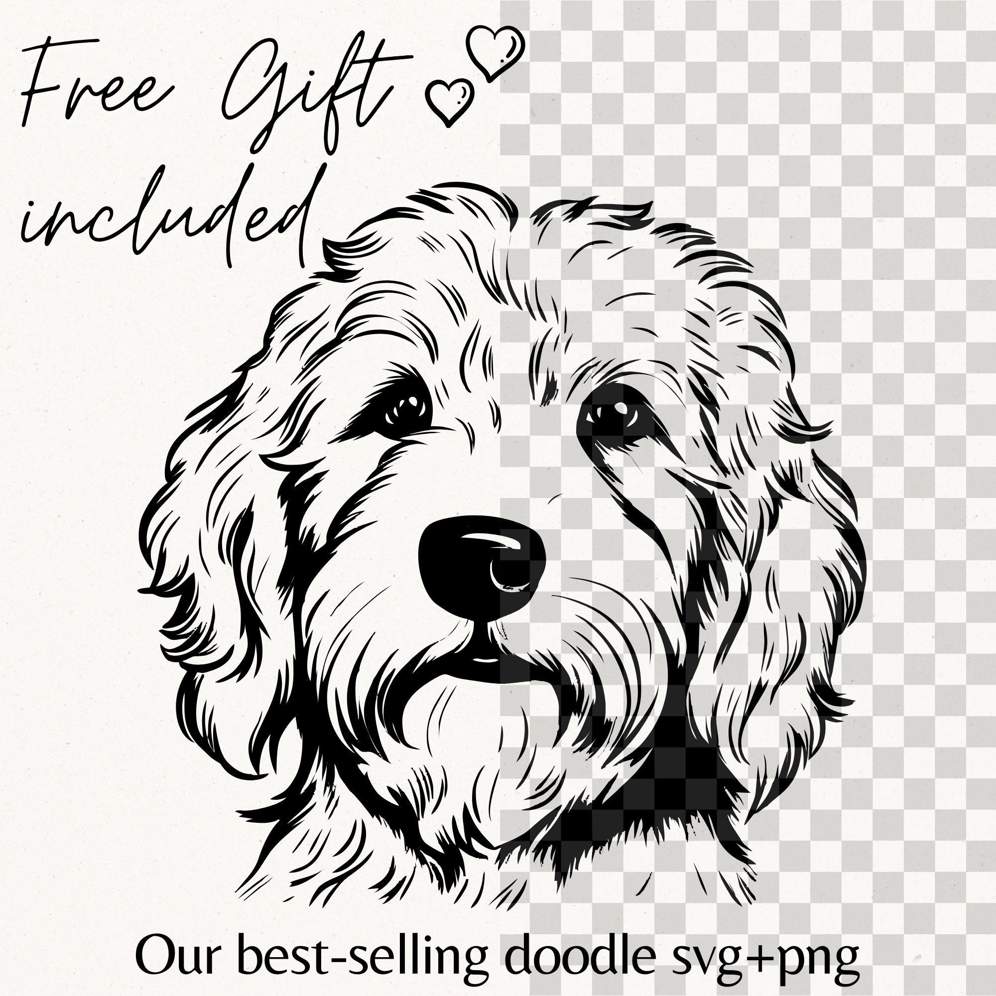 Goldendoodles SVG and PNG Bundle 17 Dog Graphics Included, 34 Total ...