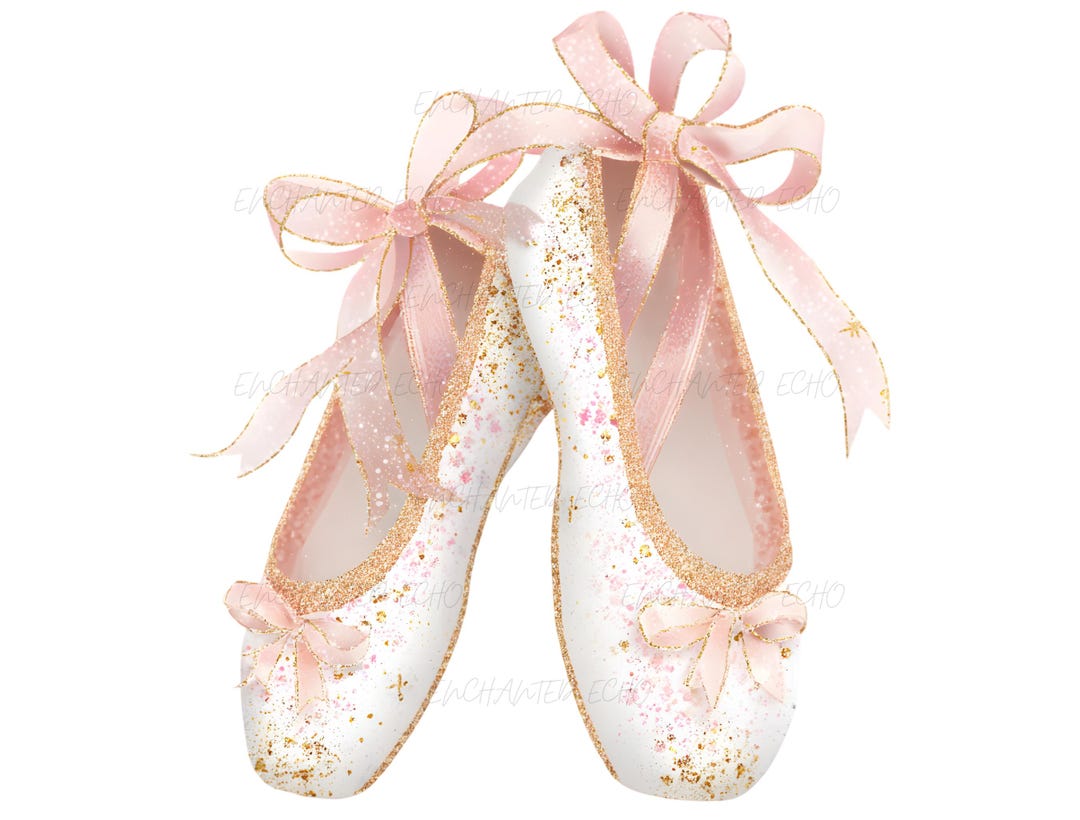 Delicate Ballet Slippers Png - Ballet Pink Bow Coquette Sublimation ...