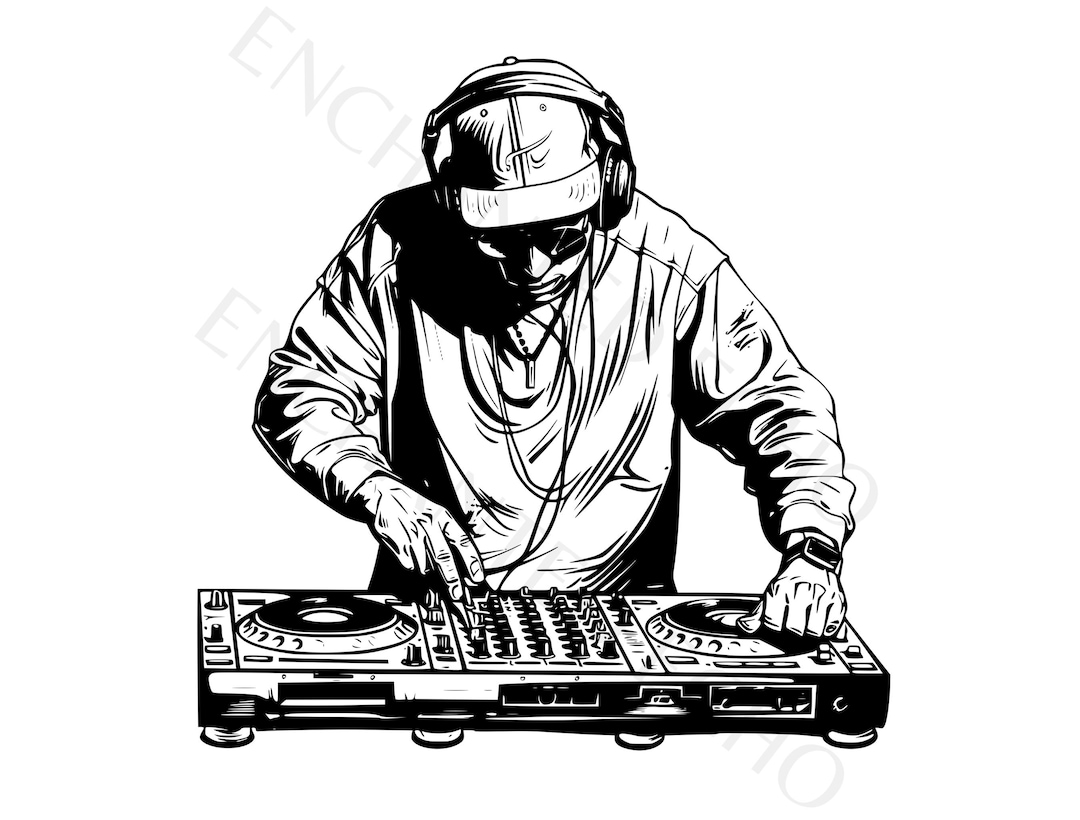 DJ SVG & PNG Set - Music Svg, Headphone Svg, Musician Svg, Music ...
