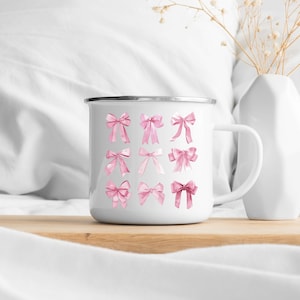 Whimsical Pink Bows Clipart Bundle, Soft Girl Aesthetic Decor, Perfect ...