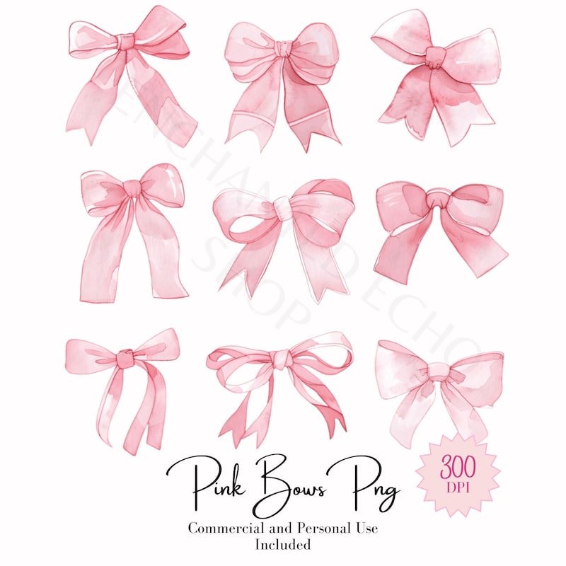 Noeud rose - Etsy France