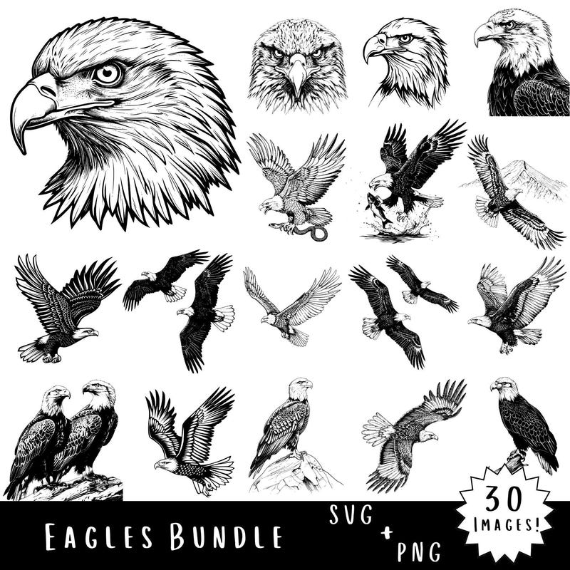 Eagle Svg - Etsy